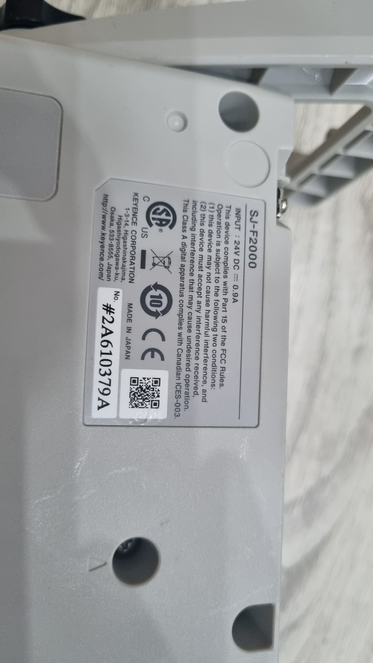 Keyence electrostatic eleminator SJ-F2000 - Industrijska oprema